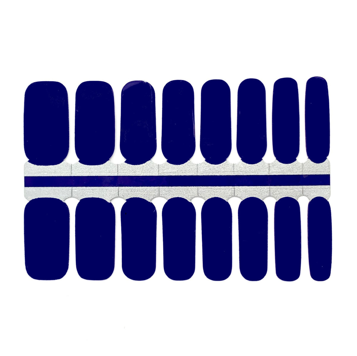 Azure Nail Wraps - A Deep and Mysterious Dark Blue Nail Wrap
